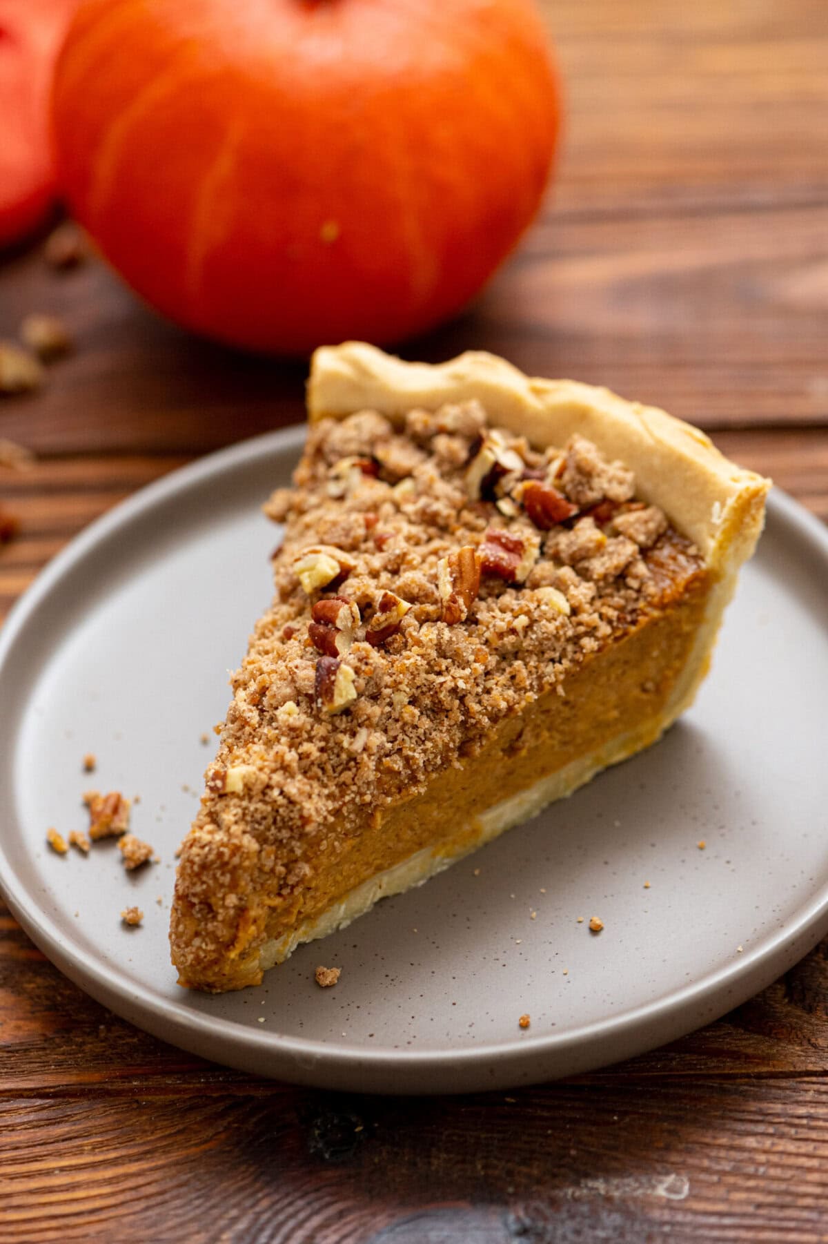 Apple Butter Pumpkin Pie - The Cookin Chicks