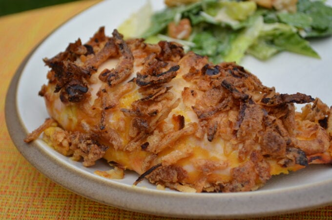 Crispy Onion Chicken - The Cookin Chicks