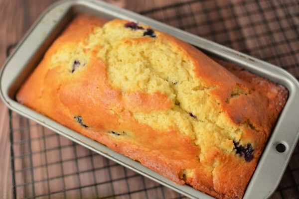 Blueberry Muffin Bread - The Cookin Chicks