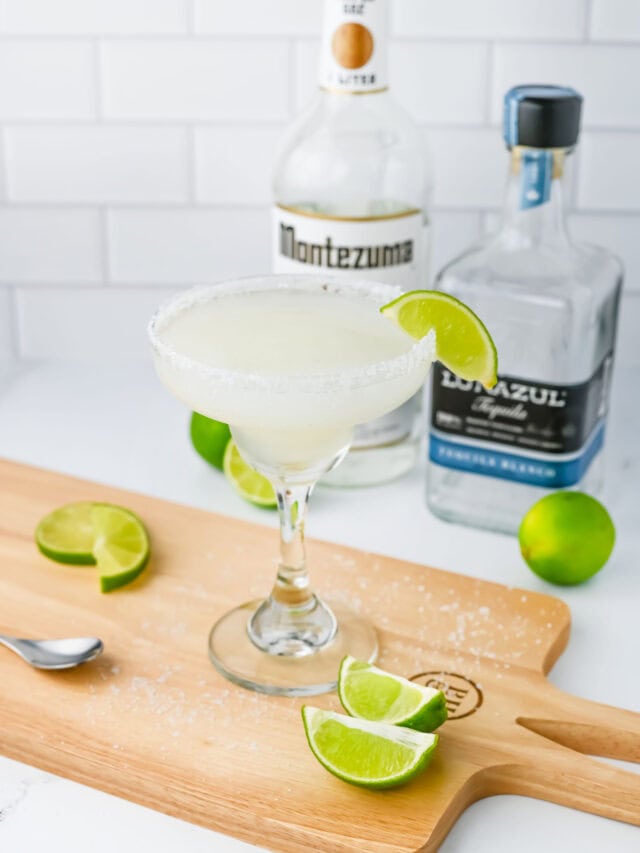 Frozen Limeade Margarita - The Cookin Chicks