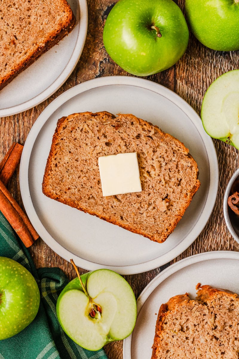 Incredible Apple Bread - The Cookin Chicks