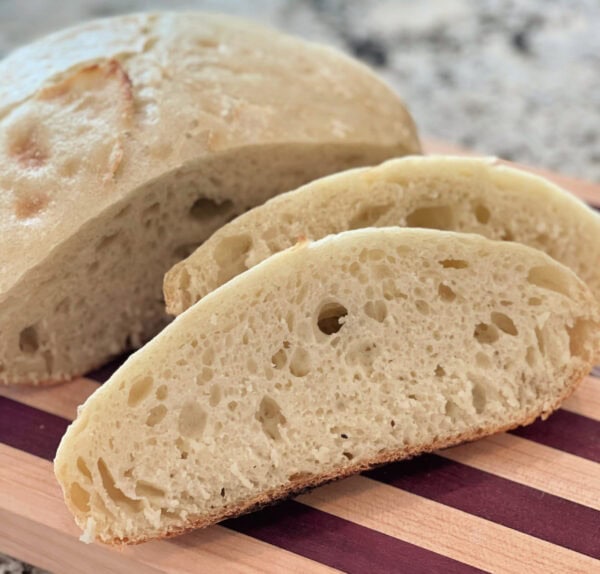 Delicious Homemade Crusty Bread - The Cookin Chicks