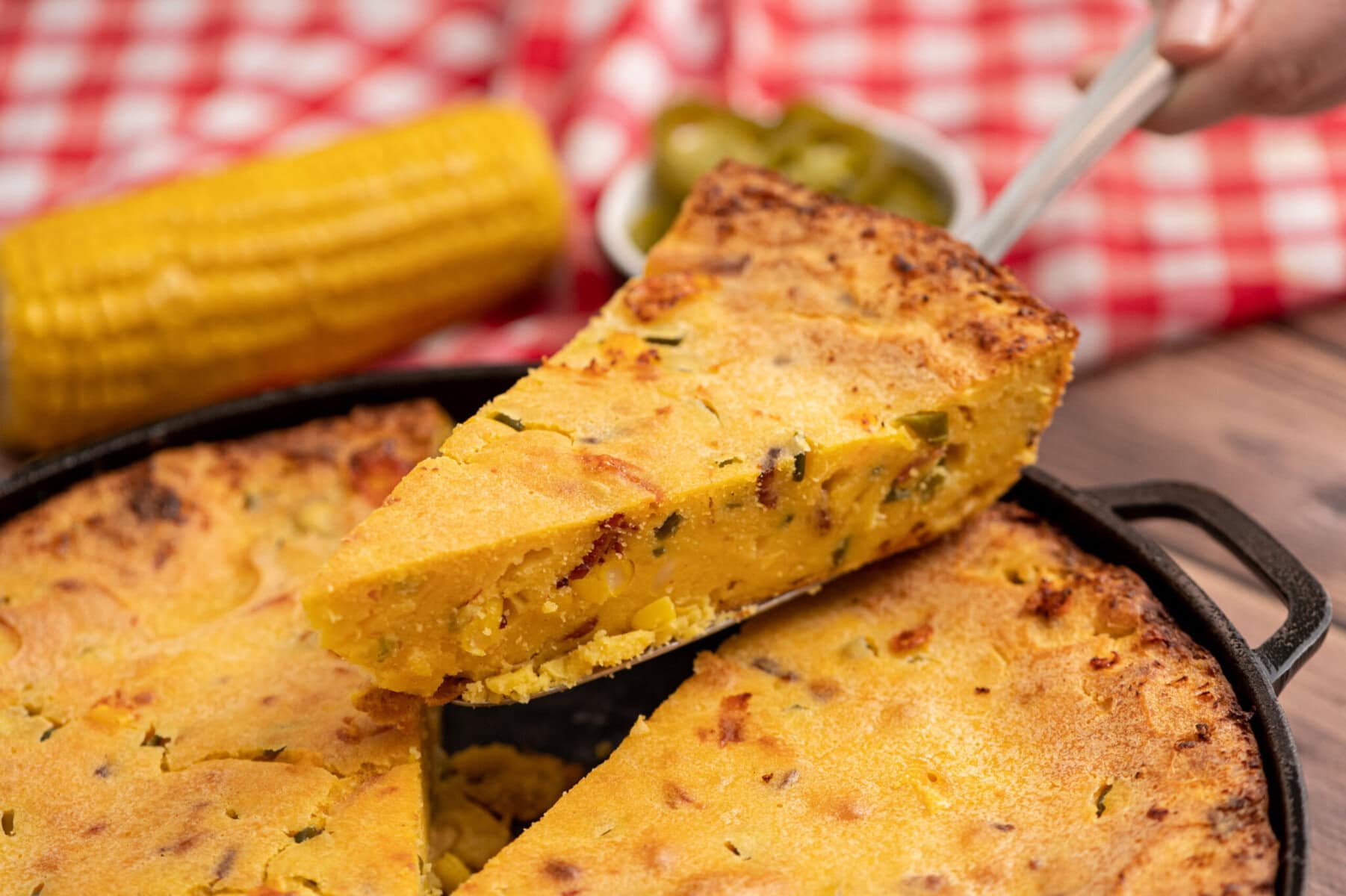 Loaded Cornbread - The Cookin Chicks