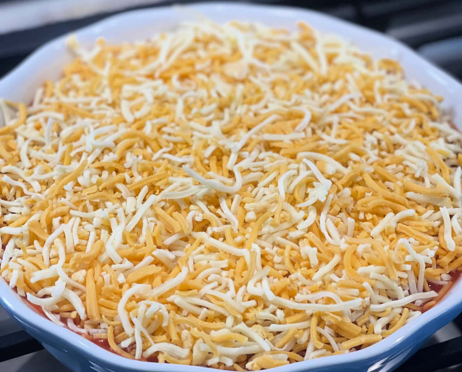 Easy Layered Nacho Dip - The Cookin Chicks