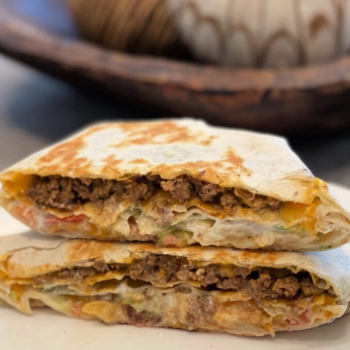 Copycat Crunchwrap Supreme - The Cookin Chicks