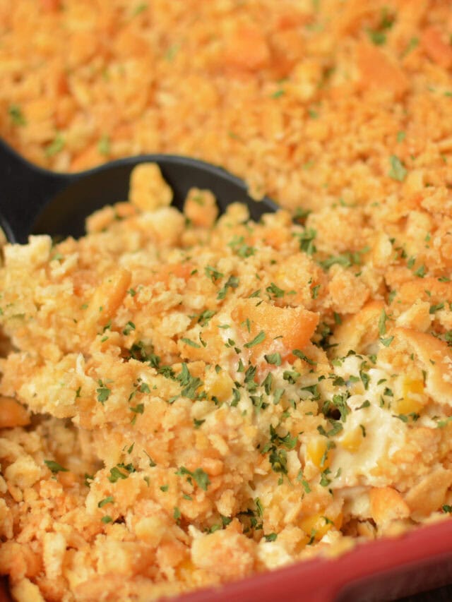 Cowboy Cornbread Casserole - The Cookin Chicks