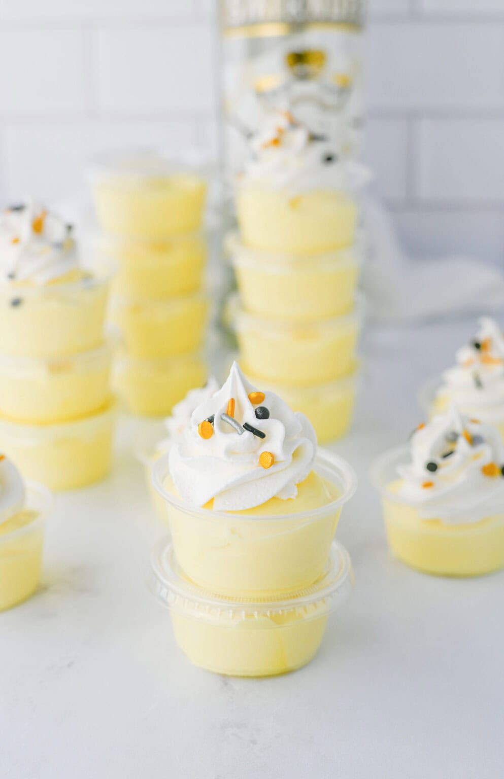 Vanilla Pudding Shots - The Cookin Chicks