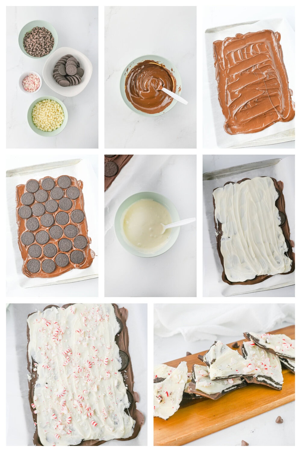 Oreo Peppermint Bark - The Cookin Chicks